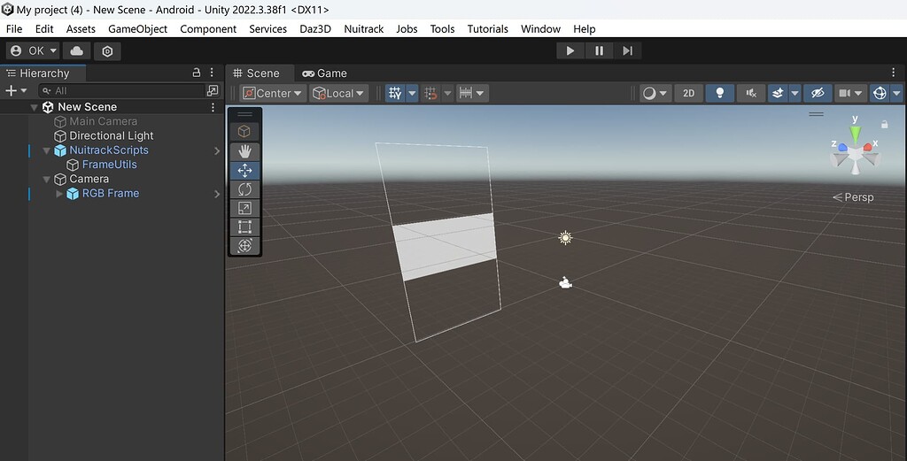 Sensor Not Recognized In Unity App - Unity3D - Nuitrack