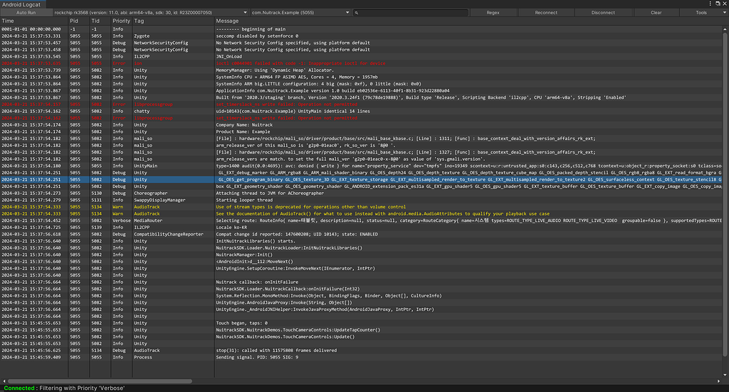 Unity application does not recognize the sensor - Unity3D - Nuitrack